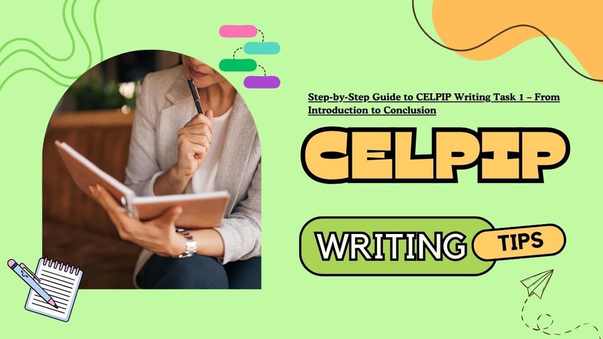 Step-by-Step Guide to CELPIP Writing Task 1 – From Introduction to ...