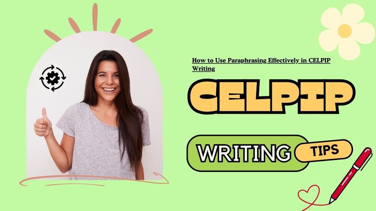 Step-by-Step Guide to CELPIP Writing Task 1 – From Introduction to ...